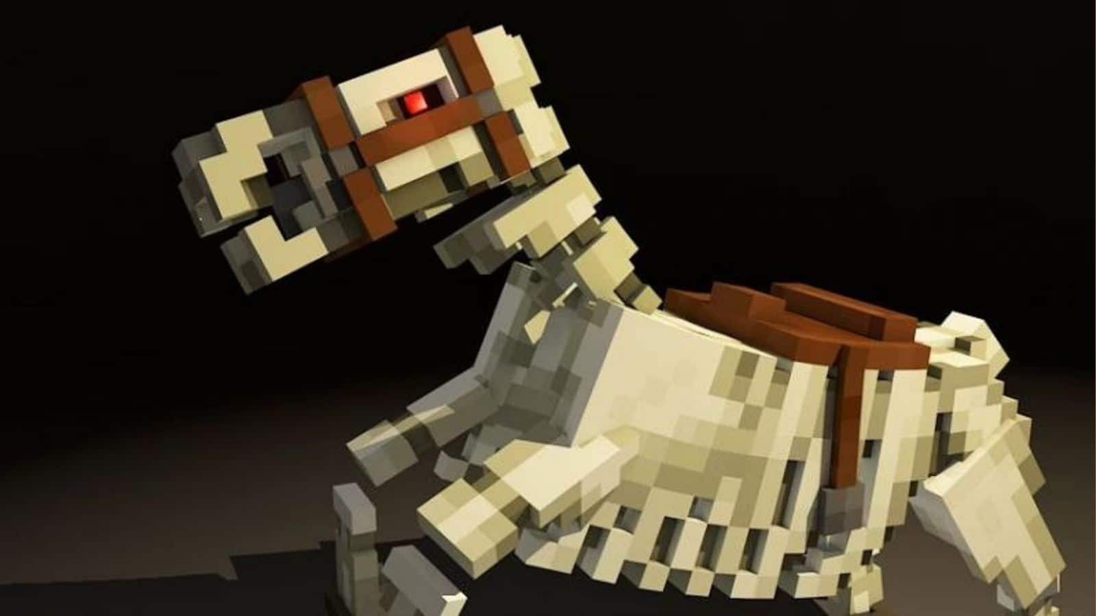 Cheval squelette Minecraft : apparitions, comportement et plus encore ...