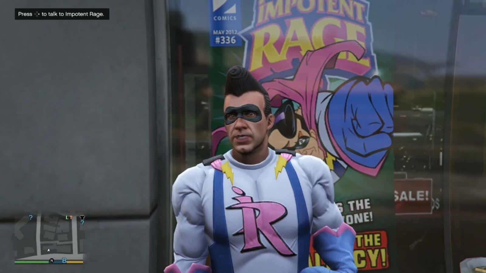 Comment obtenir la tenue « Impotent Rage » dans GTA 5 - GAG01