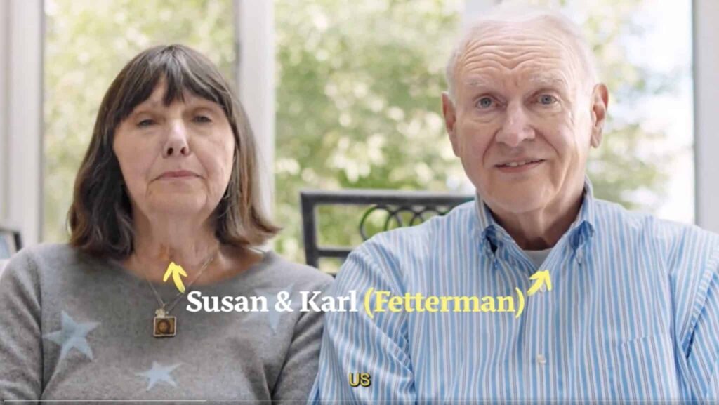 Parents Fetterman : rencontrez Susan et Karl Fetterman - GAG01