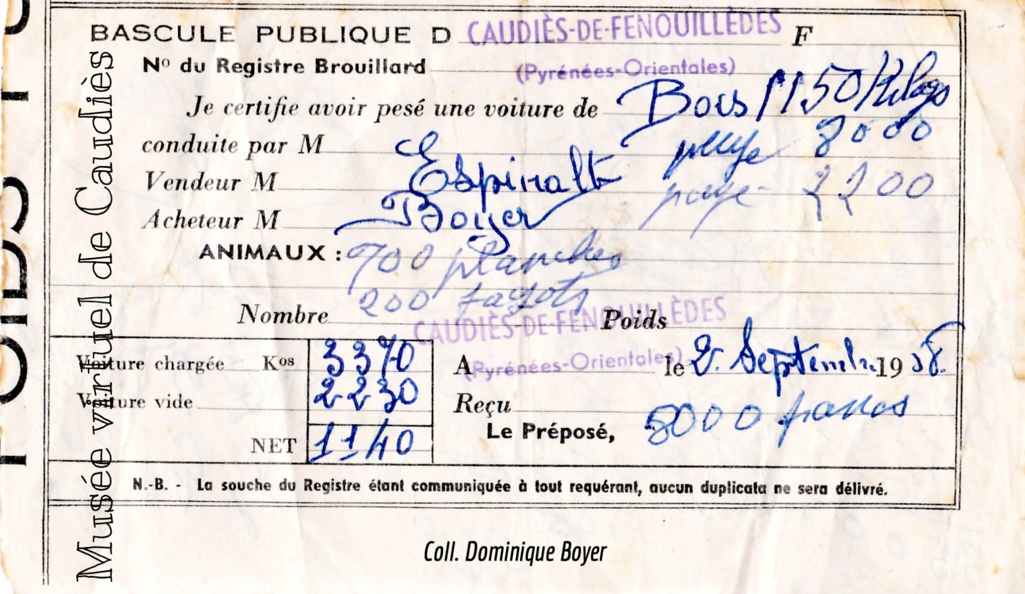 Où est le fer dans le préposé au cimetière? - GAG01